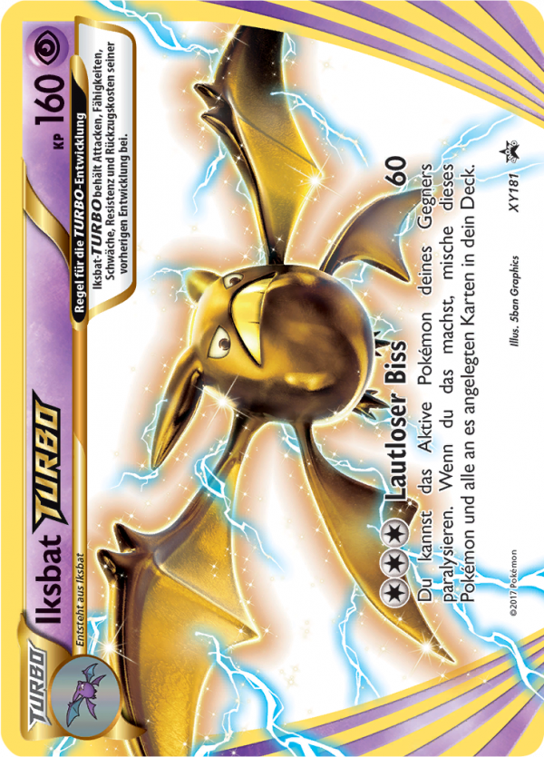 Iksbat-TURBO XY181 - Wert, Bild, Künstler & Seltenheit | Pokemonkarte.de