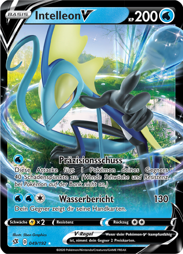 Intelleon V 049/192 - Wert, Bild & Seltenheit | Pokemonkarte.de