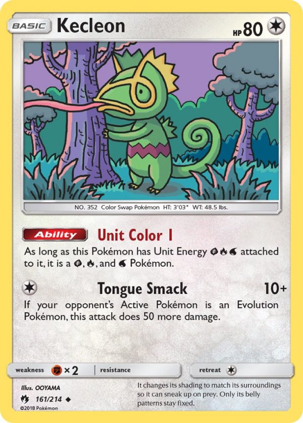 Kecleon 161/214 - Wert, Bild & Seltenheit | Pokemonkarte.de