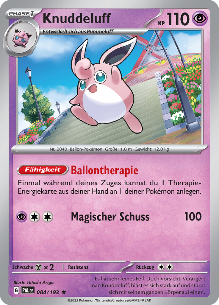 Knuddeluff 084/193 - Wert, Bild & Seltenheit | Pokemonkarte.de