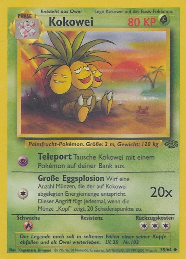 Kokowei 35/64 - Wert, Bild & Seltenheit | Pokemonkarte.de