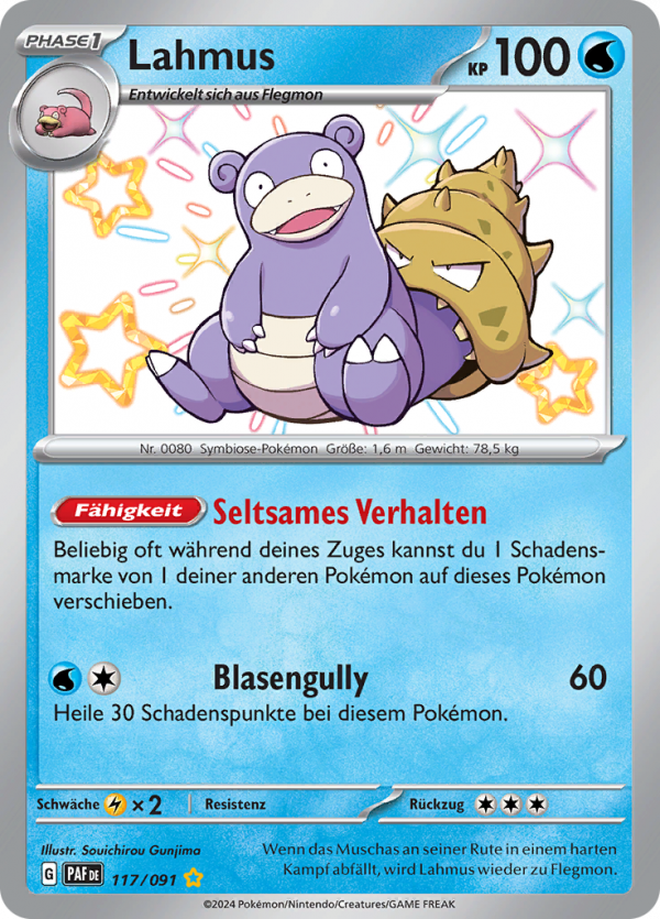Lahmus 117/091 - Wert, Bild & Seltenheit | Pokemonkarte.de