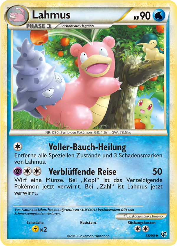 Lahmus 38/90 - Wert, Bild & Seltenheit | Pokemonkarte.de
