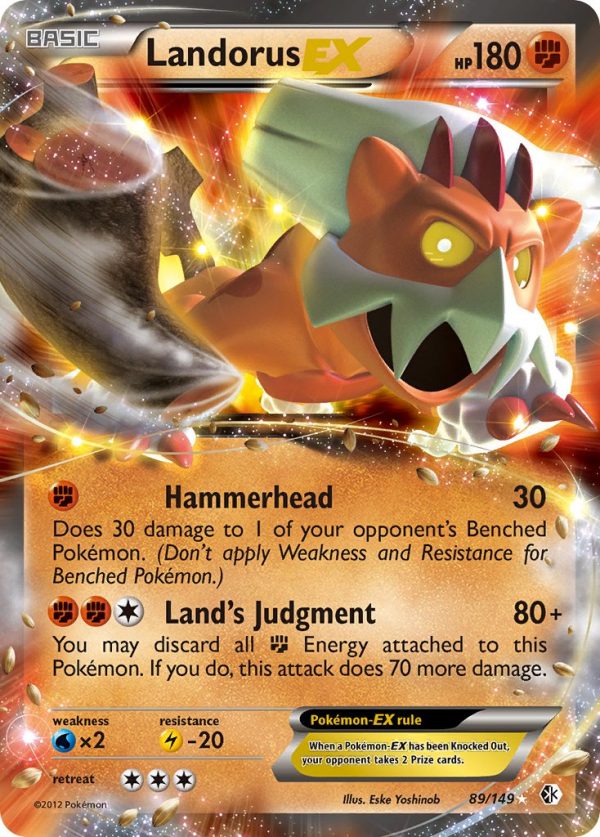 Landorus-EX 89/149 - Wert, Bild & Seltenheit | Pokemonkarte.de