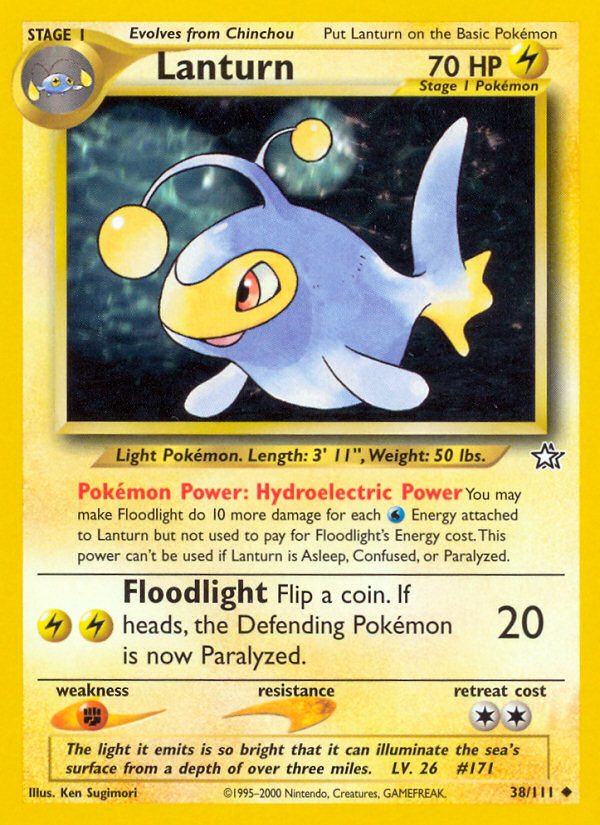 Lanturn 38/111 - Wert, Bild & Seltenheit | Pokemonkarte.de
