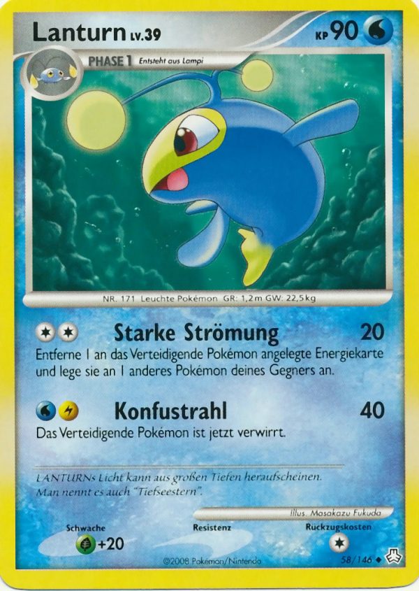 Lanturn 58/146 - Wert, Bild & Seltenheit | Pokemonkarte.de