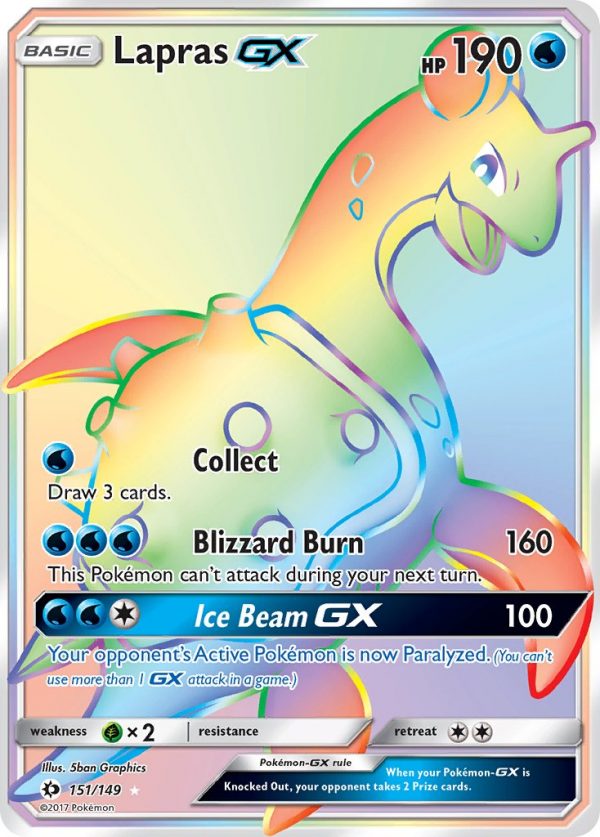 Lapras ex 032/142 - Wert, Bild, Künstler & Seltenheit | Pokemonkarte.de