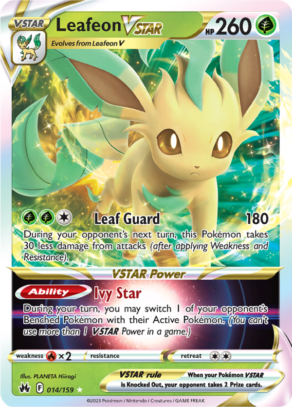 Leafeon VSTAR 014/159 - Wert, Bild & Seltenheit | Pokemonkarte.de