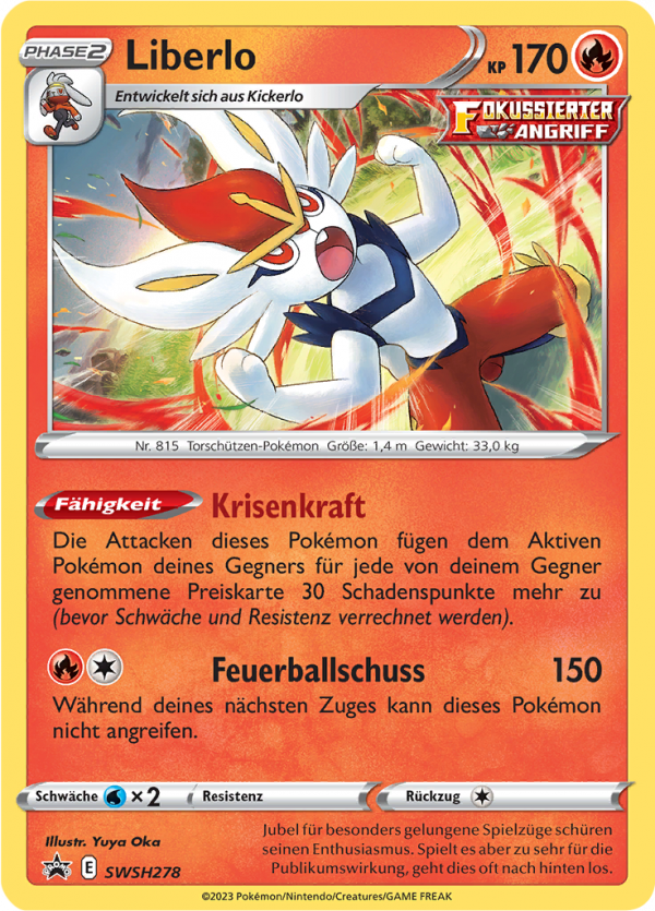 Liberlo SWSH278 - Wert, Bild & Seltenheit | Pokemonkarte.de