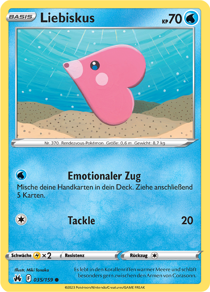 Liebiskus 035/159 - Wert, Bild & Seltenheit | Pokemonkarte.de