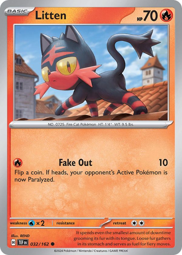 Litten 032/162 - Wert, Bild & Seltenheit | Pokemonkarte.de