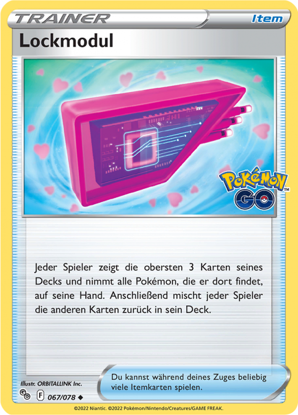 Lockmodul 067/078 - Wert, Bild & Seltenheit | Pokemonkarte.de