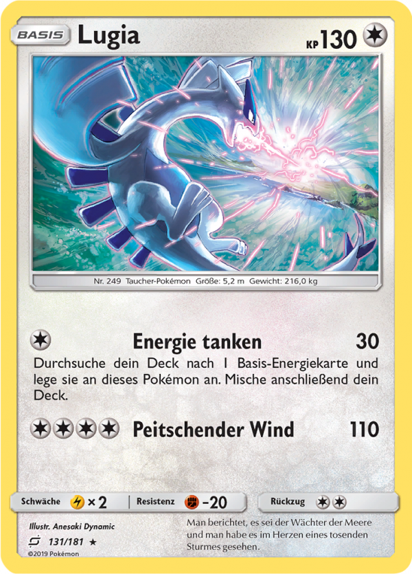 Lugia V 186/195 - Wert, Bild & Seltenheit | Pokemonkarte.de