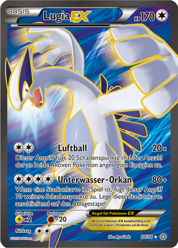 Lugia V 186/195 - Wert, Bild & Seltenheit | Pokemonkarte.de