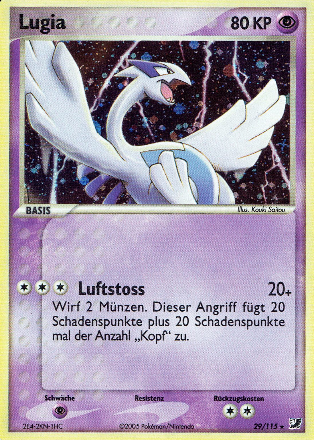 Lugia (#0249) deutsche Pokémon-Karten: Komplette Übersicht mit Preisen ...