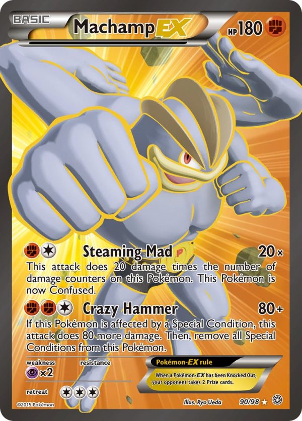 Machamp-EX 90/98 - Wert, Bild & Seltenheit | Pokemonkarte.de