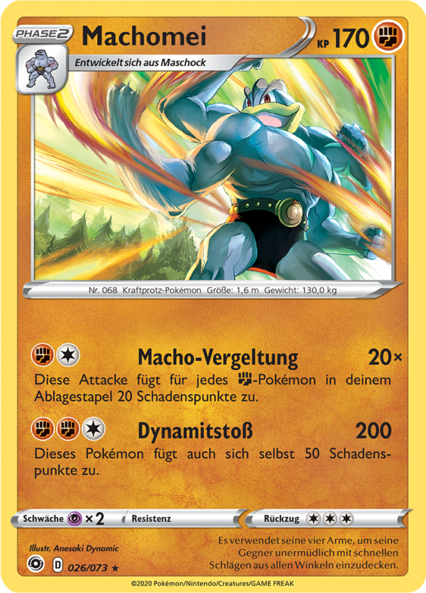 Machomei 026/073 - Wert, Bild & Seltenheit | Pokemonkarte.de