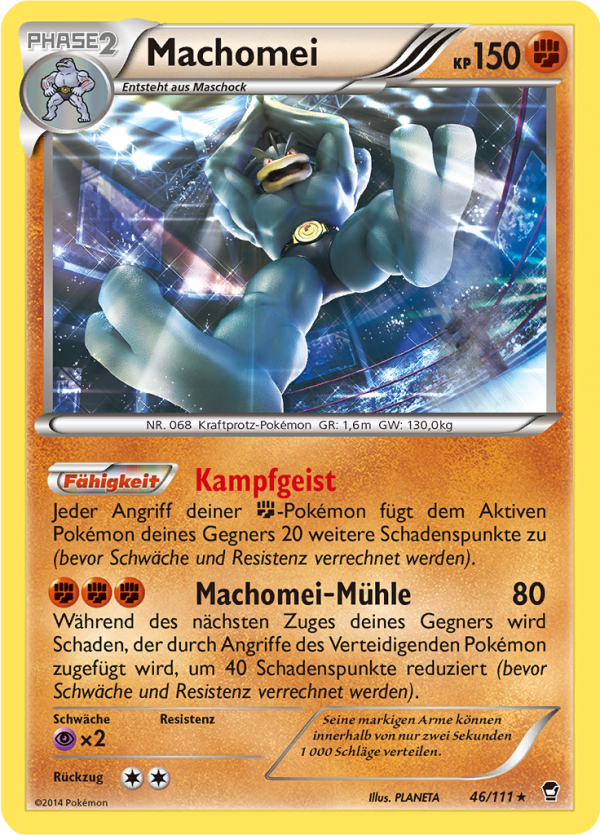 Machomei (#0068) deutsche Pokémon-Karten: Komplette Übersicht mit ...