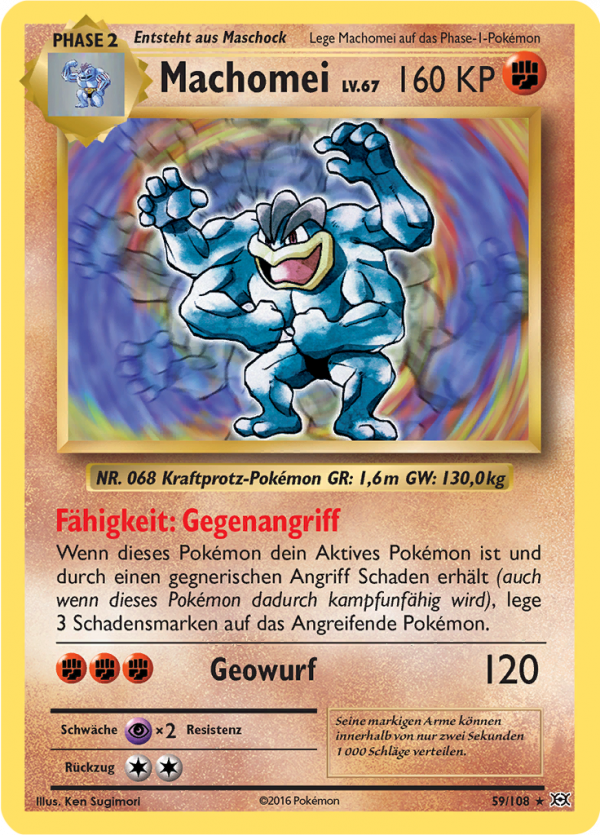 Machomei 59/108 - Wert, Bild & Seltenheit | Pokemonkarte.de
