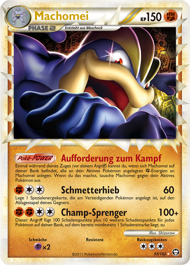 Machomei 95/102 - Wert, Bild & Seltenheit | Pokemonkarte.de