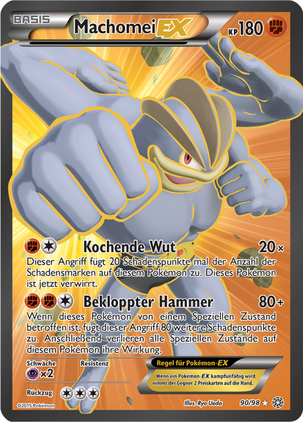 Machomei-EX 90/98 - Wert, Bild & Seltenheit | Pokemonkarte.de