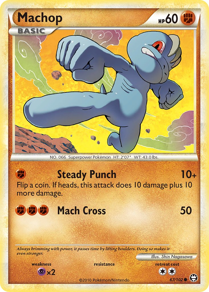 Machop 67/102 - Wert, Bild & Seltenheit | Pokemonkarte.de