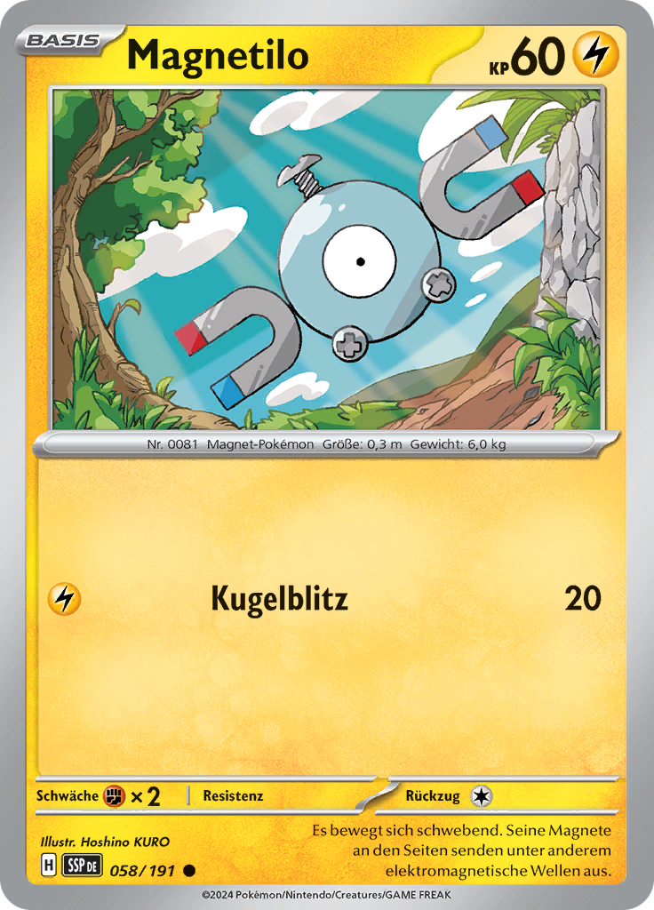 Magnetilo 058 - Wert, Bild & Seltenheit | Pokemonkarte.de