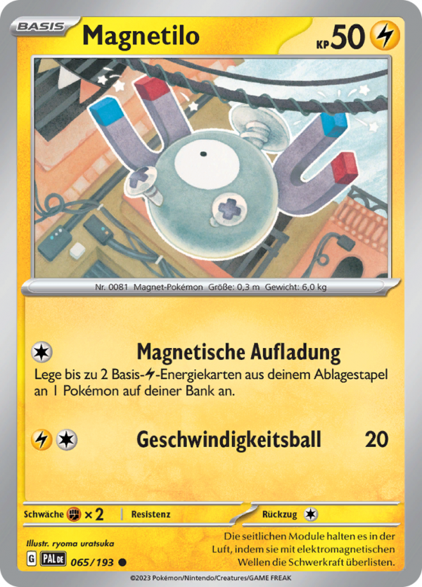 Magnetilo 065/193 - Wert, Bild & Seltenheit | Pokemonkarte.de
