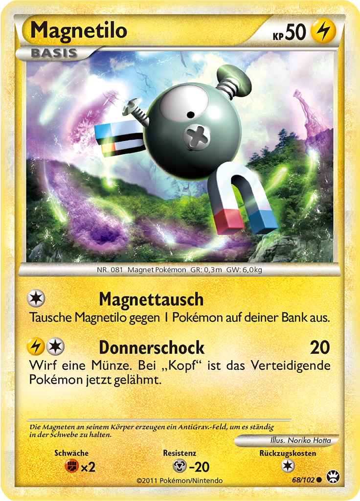 Magnetilo 68/102 - Wert, Bild & Seltenheit | Pokemonkarte.de
