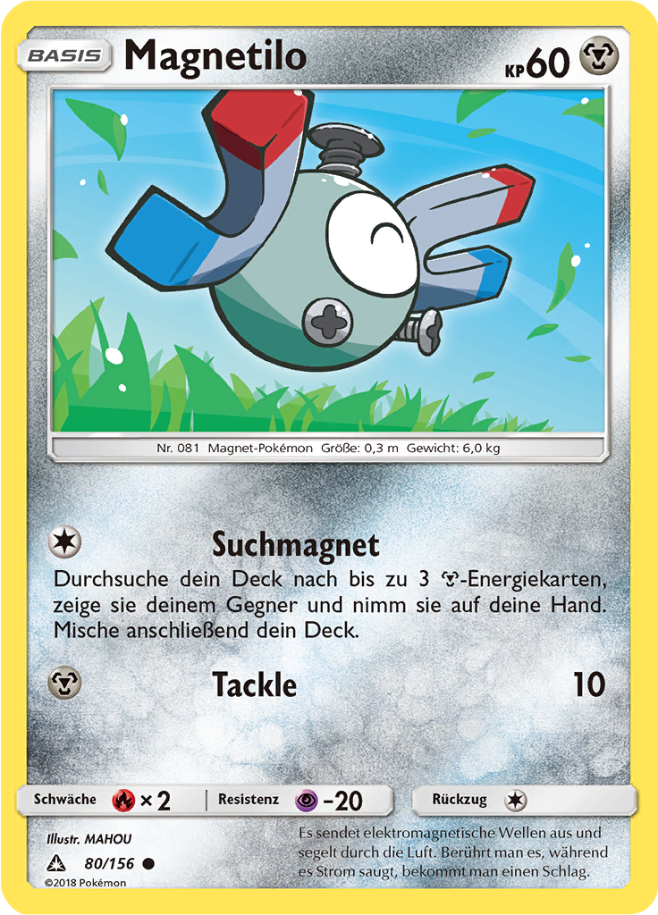 Magnetilo 80/156 - Wert, Bild & Seltenheit | Pokemonkarte.de