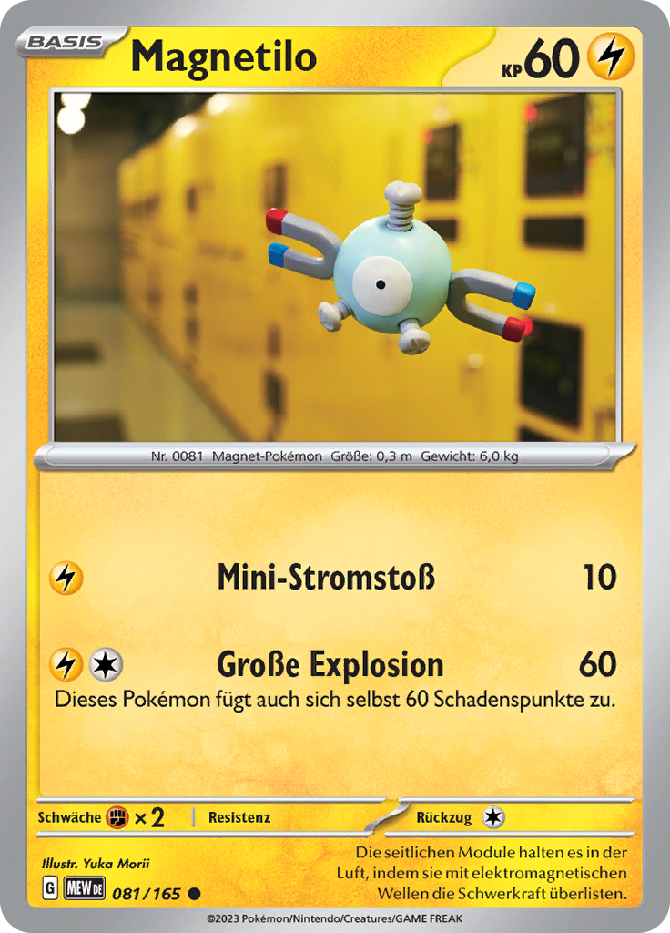 Magnetilo 081/165 - Wert, Bild & Seltenheit | Pokemonkarte.de