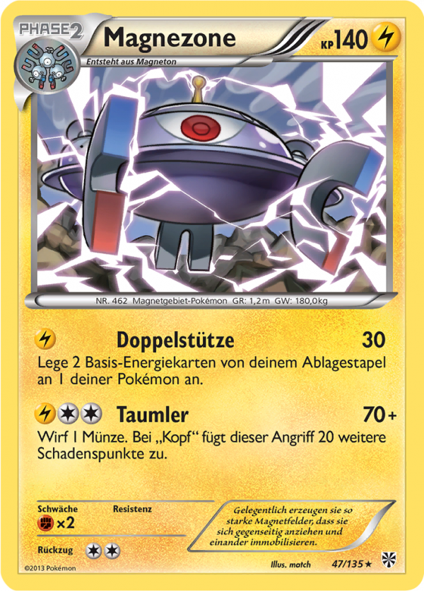 Magnezone 47/135 - Wert, Bild & Seltenheit | Pokemonkarte.de
