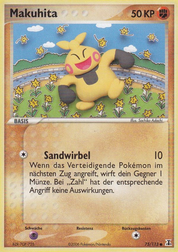 Makuhita 75/113 - Wert, Bild & Seltenheit | Pokemonkarte.de