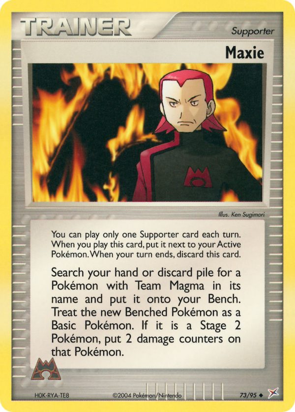 Maxie 73/95 - Wert, Bild & Seltenheit | Pokemonkarte.de