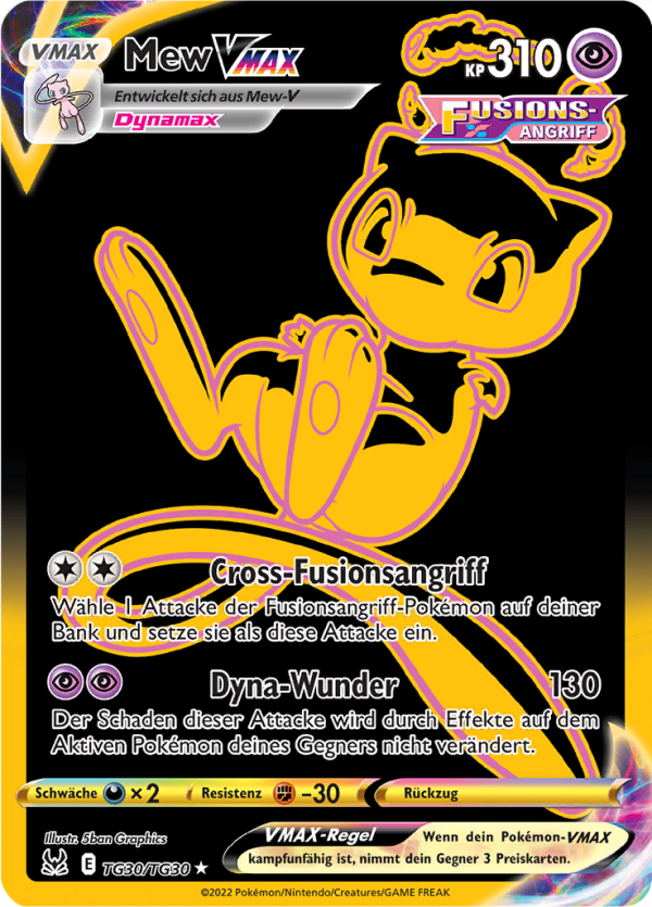 Mew VMAX TG30/TG30 - Wert, Bild & Seltenheit | Pokemonkarte.de