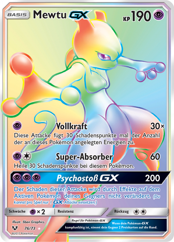 Übersicht aller deutschen Rare Rainbow Pokémon Karten mit Wertangabe ...