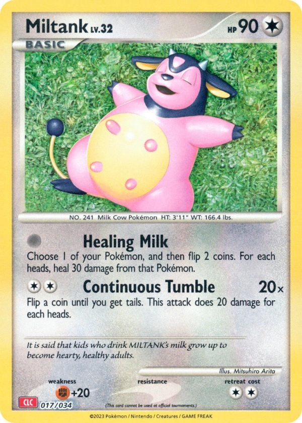 Miltank 017/034 - Wert, Bild & Seltenheit | Pokemonkarte.de