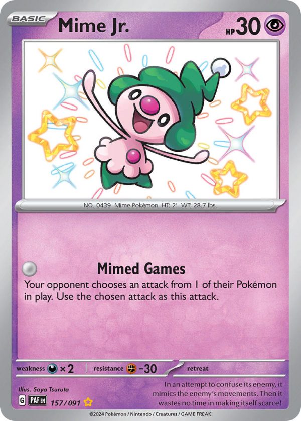 Mime Jr. 157/091 - Wert, Bild & Seltenheit | Pokemonkarte.de