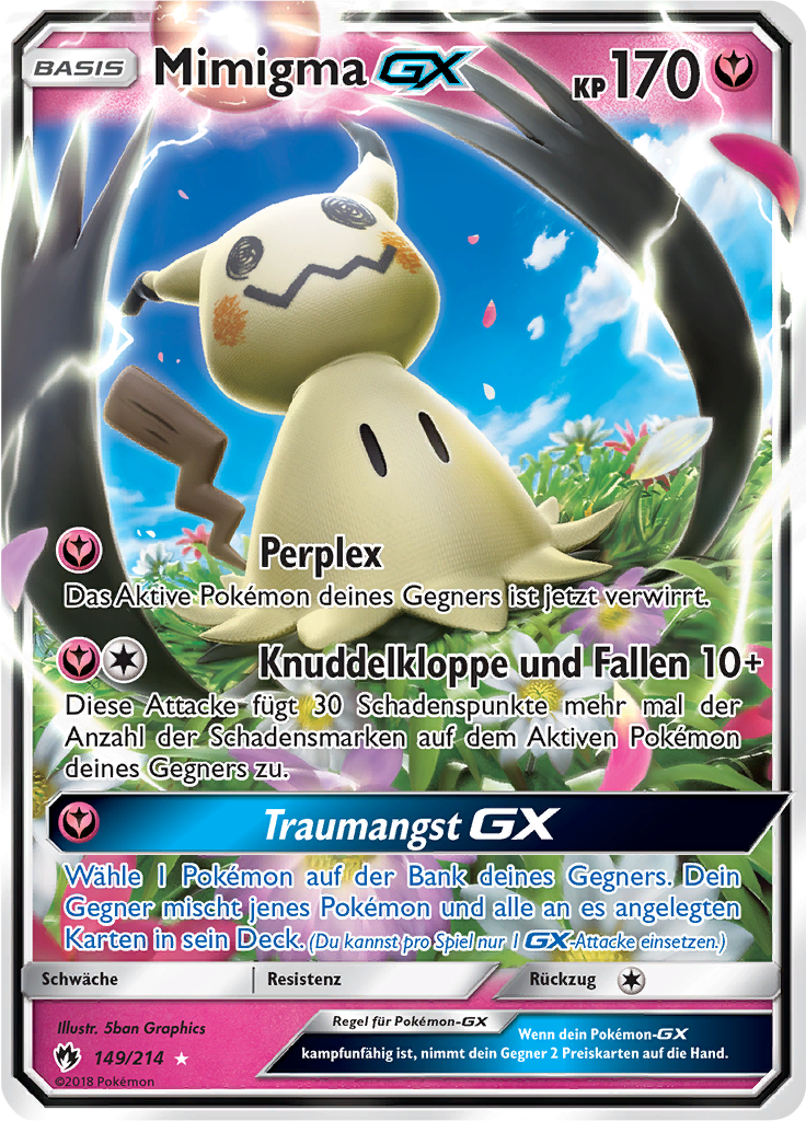 Mimigma-GX 149/214 - Wert, Bild & Seltenheit | Pokemonkarte.de