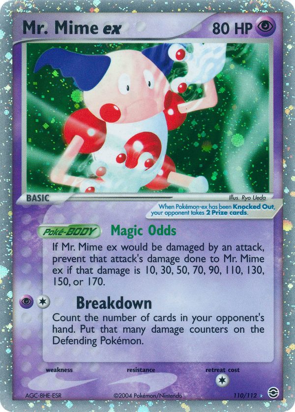Mr. Mime ex 110/112 - Wert, Bild & Seltenheit | Pokemonkarte.de