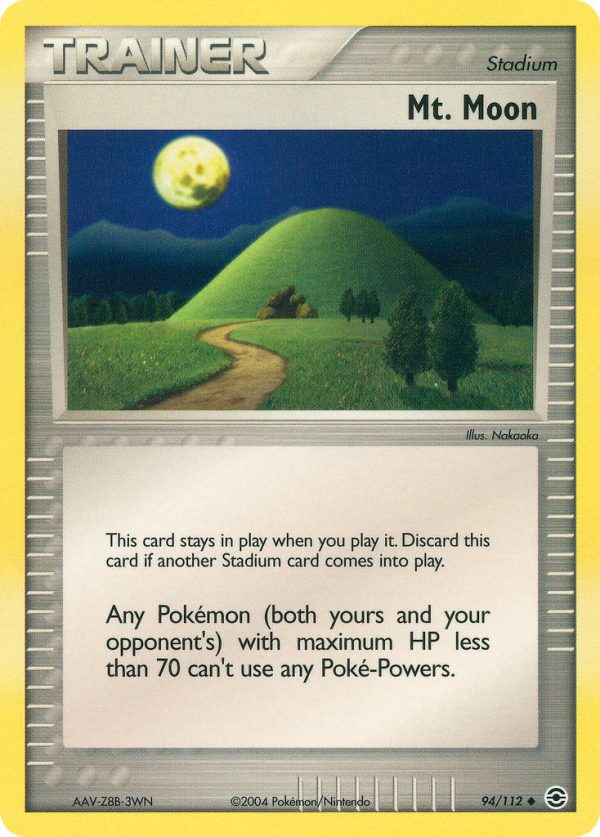 Mt. Moon 94/112 - Wert, Bild & Seltenheit | Pokemonkarte.de