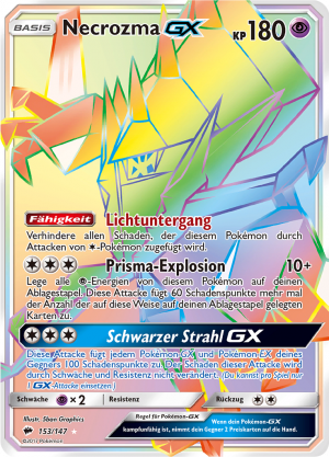 Necrozma-GX 153/147 - Wert, Bild & Seltenheit | Pokemonkarte.de
