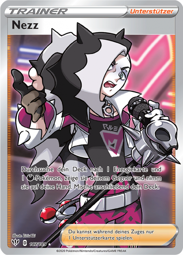 Nezz 187/189 - Wert, Bild & Seltenheit | Pokemonkarte.de