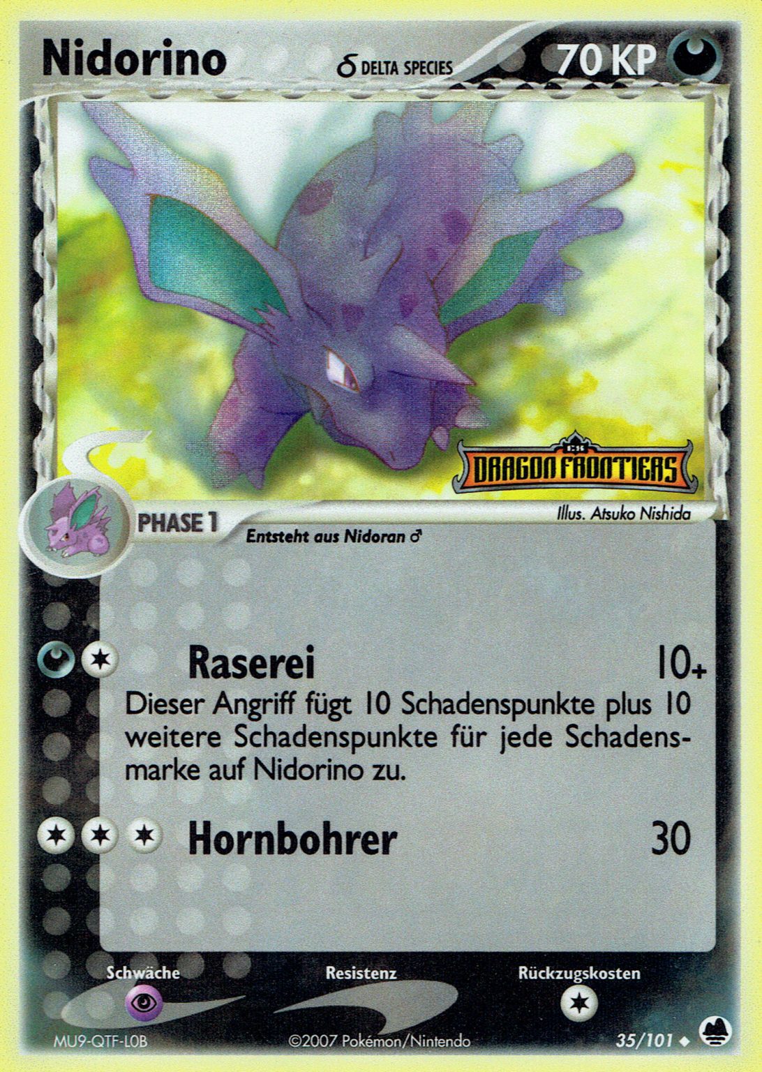 Nidorino 35/101 - Wert, Bild & Seltenheit | Pokemonkarte.de