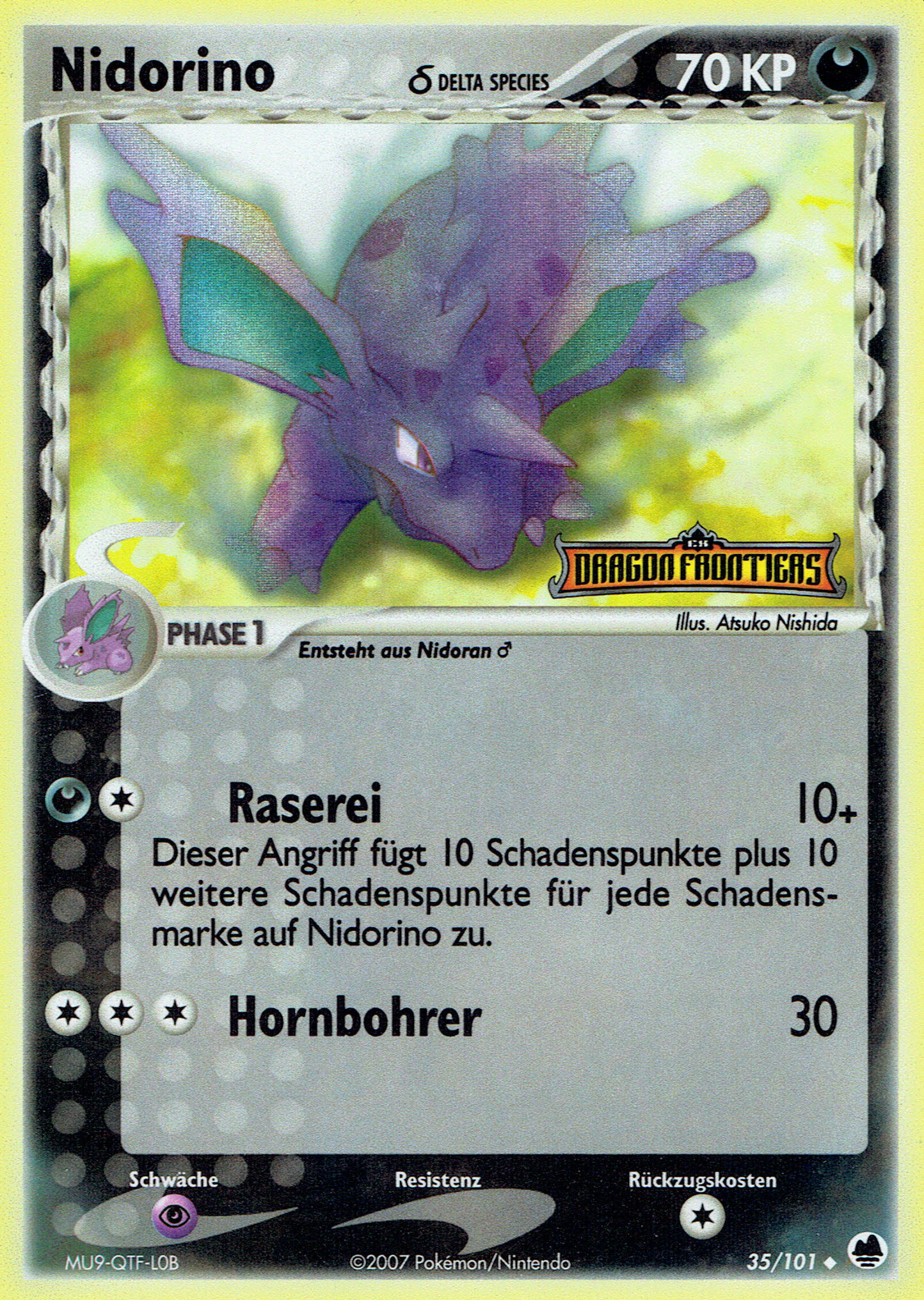 Nidorino 35/101 - Wert, Bild & Seltenheit | Pokemonkarte.de