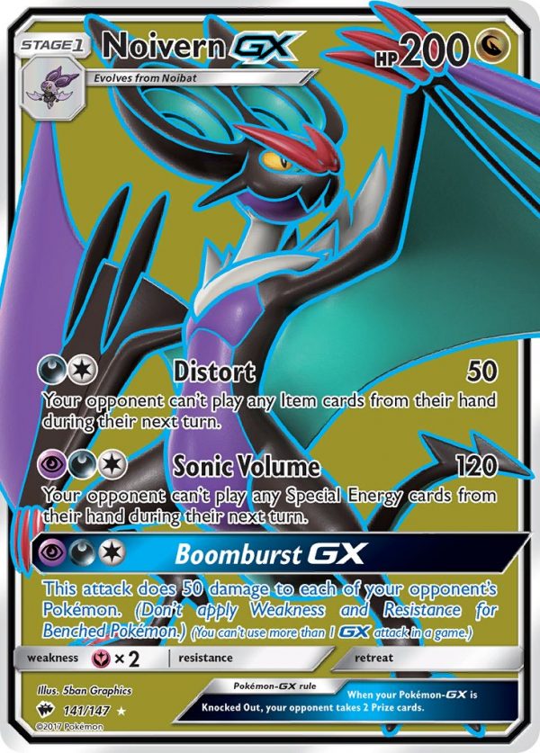 Noivern-GX 141/147 - Wert, Bild & Seltenheit | Pokemonkarte.de
