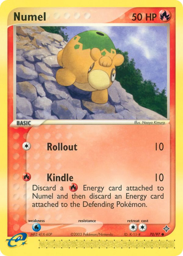 Numel 70/97 - Wert, Bild & Seltenheit | Pokemonkarte.de