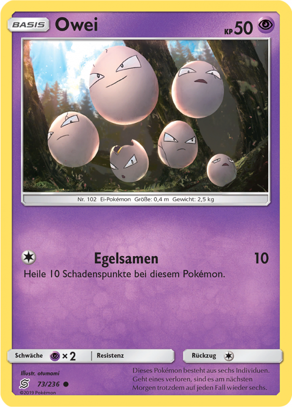 Owei 73/236 - Wert, Bild, Künstler & Seltenheit | Pokemonkarte.de
