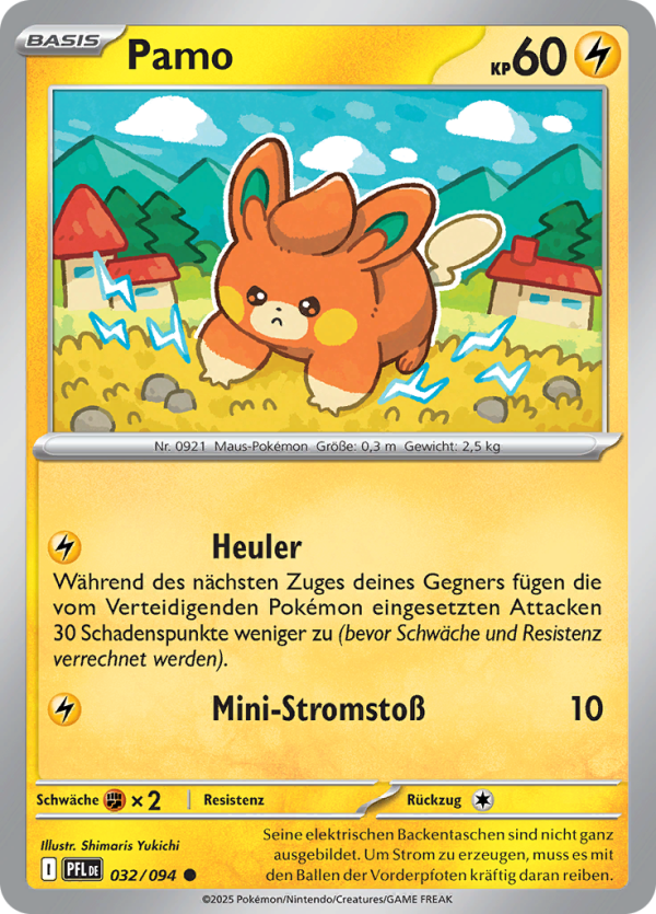 Pamo 032/094 - Wert, Bild & Seltenheit | Pokemonkarte.de