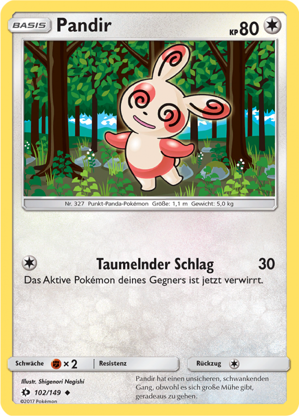 Pandir 102/149 - Wert, Bild & Seltenheit | Pokemonkarte.de